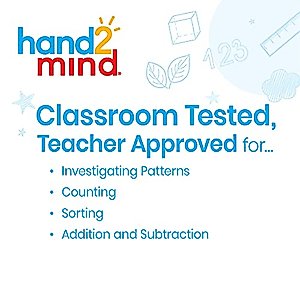hand2mind Foam Two-Color Counters, Red and Yellow Counters, Counting Manipulatvies, Math Counters for Kids, Counting Chips, Math Manipulatives, Math Bingo Chips, Counters for Kids Math (Pack of 200)