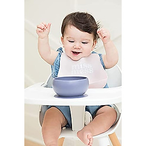 Bella Tunno Wonder Bib – Waterproof Silicone Bibs for Boys & Girls, Non-toxic & BPA Free Silicone Baby Bibs & Toddler Bibs with Adjustable Neck, Easy to Clean (Miss Mess)