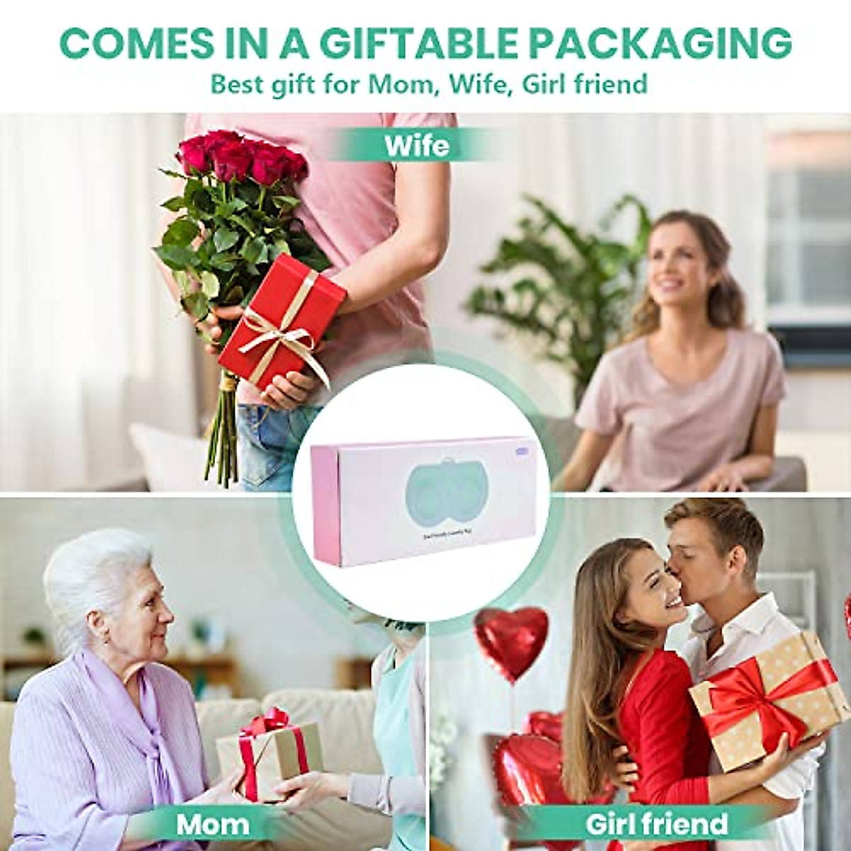 Bra Washing Bags for Laundry, LDJRCP 2PCS Silicone Delicates Bag for Washing Machine Durable Lingerie Bag for Underwear Protection Bra Fits A To C Cups, Purple&Green