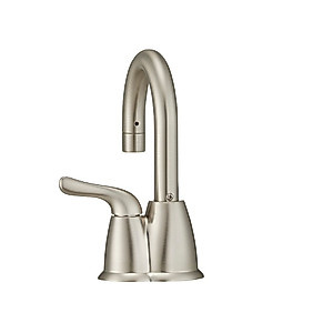 InSinkErator H-HOT150SN-SS Instant Hot Water Dispenser System with Stainless Steel Tank, Satin Nickel