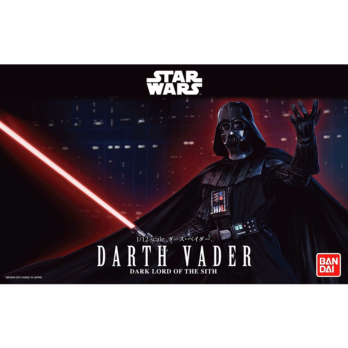Bandai Hobby Star Wars Character Line 1/12 Darth Vader Star Wars Model Kits
