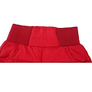 UGREVZ Girls Boys Snow Pants 2-9 years old Thick Winter Warm Pants Girl Activewear Clothes(A0001Black-6)