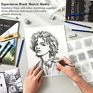 Drawing Kit, Shuttle Art 103 Pack Drawing Pencils Set, Sketching and Drawing Art Set with Colored Pencils, Sketch and Graphite Pencils in Portable Case, Drawing Supplies for Kids, Adults and Artists