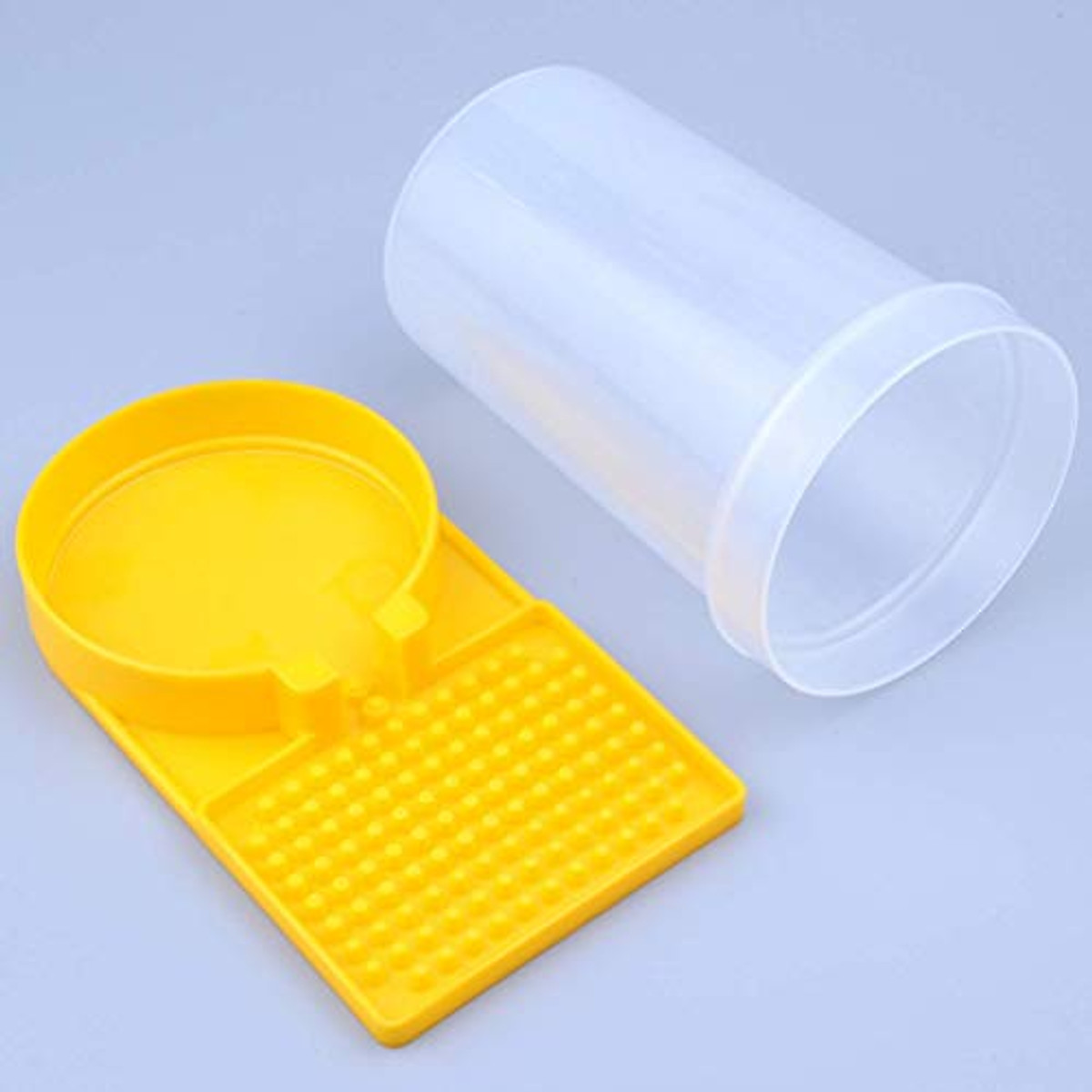 2 Pack Bee Water Feeder Beehive Bee Feeder Beekeeping Water Dispenser Honey Feeder Honey Beehive Entrance Feeder Bee Drinking Honey Beekeeping Equipment
