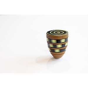 Ancient Toys – Wooden Spinning Top - King TUT’s Top - Perfect Way to Introduce History with Toys Used by Children Thousands of Years Ago. Packaged in Attractive Gift Box with Spinning String!