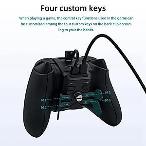 LILYRIN Controller Back Button Attachment Adapter Paddles Trigger for/X//Controller Gamepad
