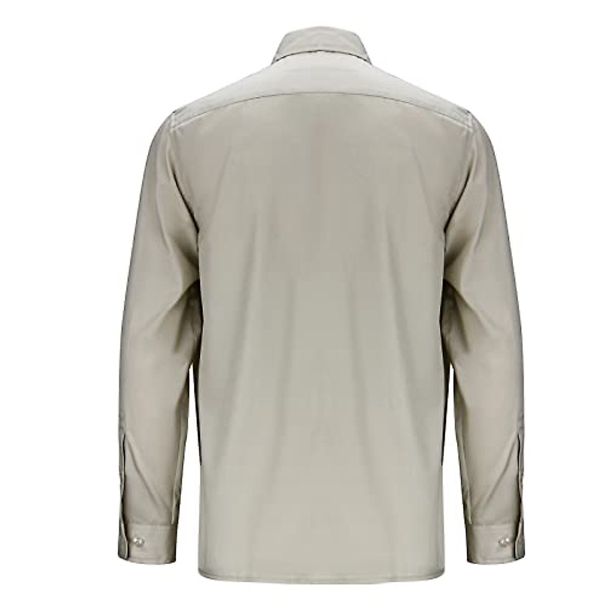 NIHONCOS Mens Shirt Jones Jr. Shirt Raiders Safari Costume Dr. Henry Tops with Pockets Halloween Cosplay Hiking Outfit (XX-Large)