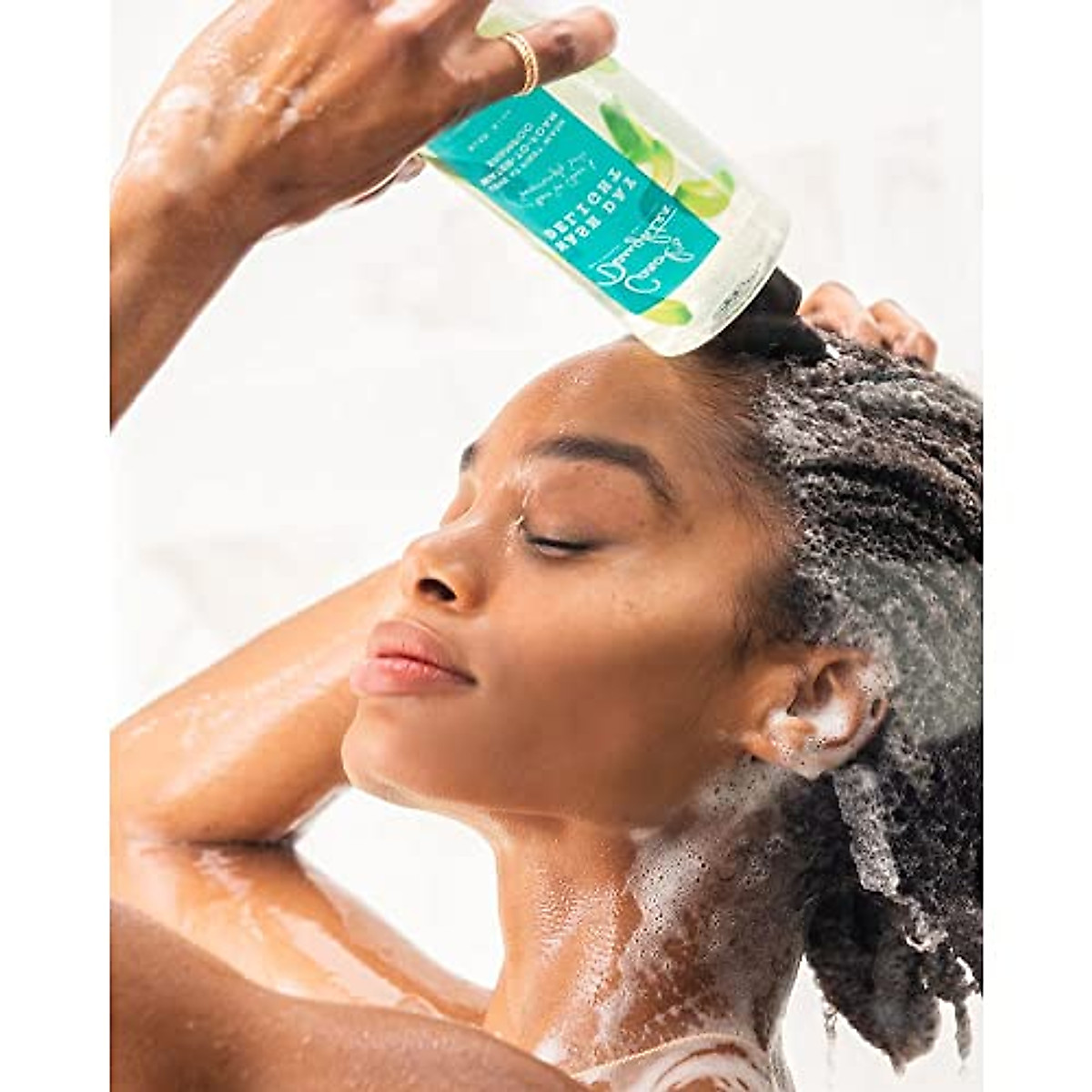 Carol's Daughter Wash Day Delight Sulfate Free Clarifying Shampoo and Deep Conditioner Gift Set with Aloe and Micellar - Best for Curly, Natural, and Textured Hair – Detangle and Moisturize