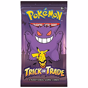 Pokemon Poktemon TGC Trick or Trade Booster Bundle for Ages 6 Years and Up - Includes 120 Mini Packs - 1 Count