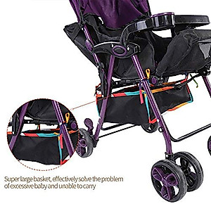 GLOGLOW (Pack of 2) Baby Stroller Pram Waterproof Bottom Basket Infant Pushchair Buggy Shopping Storage Case Organizer Bag Mesh Netting Accessories Organizer