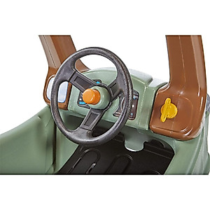 little tikes T-Rex Cozy Coupe by Dinosaur Ride-On Car for Kids, Multicolor Large