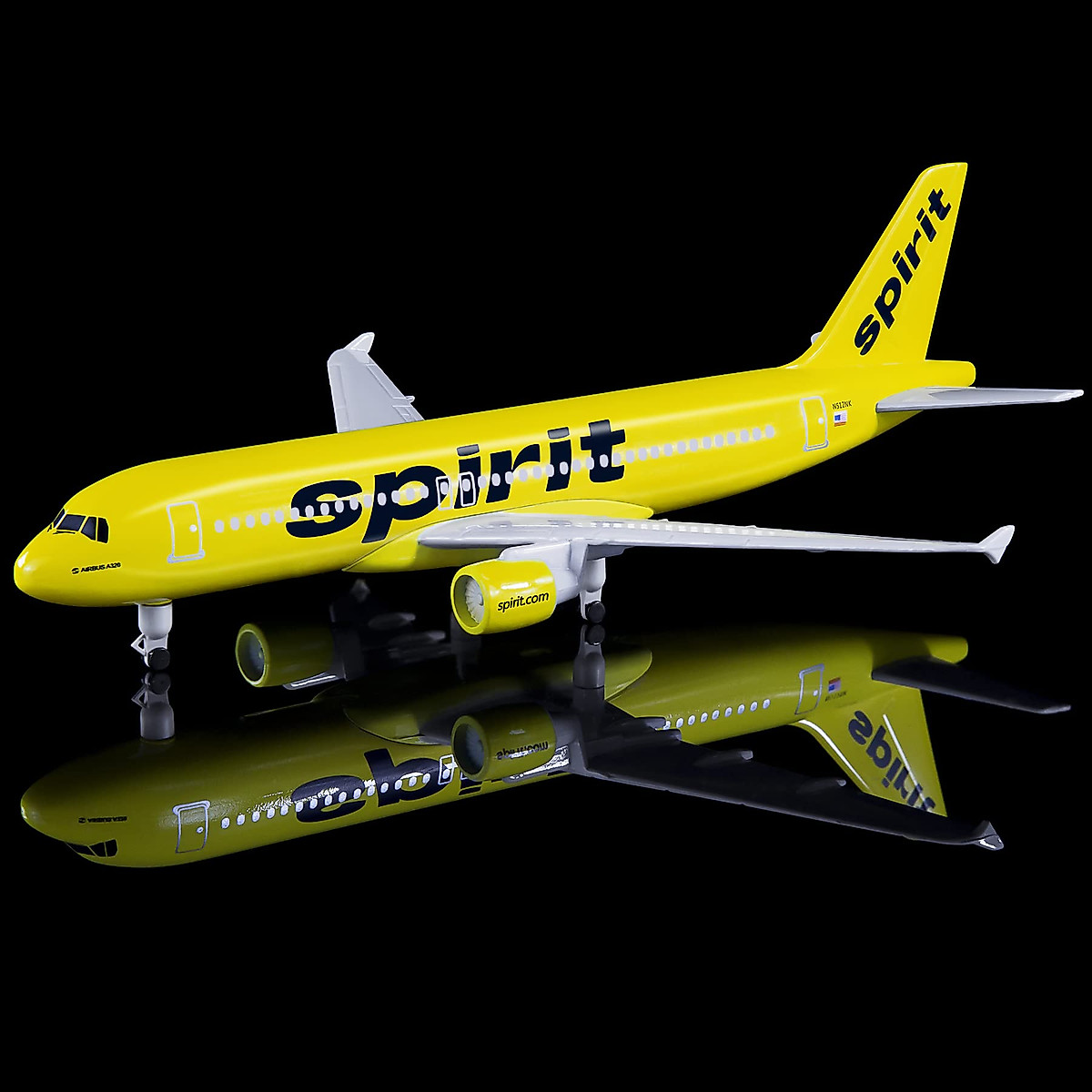 Busyflies 1:300 Scale American Spirit Airlines 320 Airplane Models Alloy Diecast Airplane Model