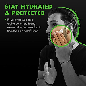 Tiege Hanley Mens Face Moisturizer, Morning Facial Moisturizer with SPF 20 - Men's Face & Skin Care Cream for Long-Lasting Hydration - Promotes Even Skin Tone, Safe for Sensitive Skin (2.5 Fl Oz)