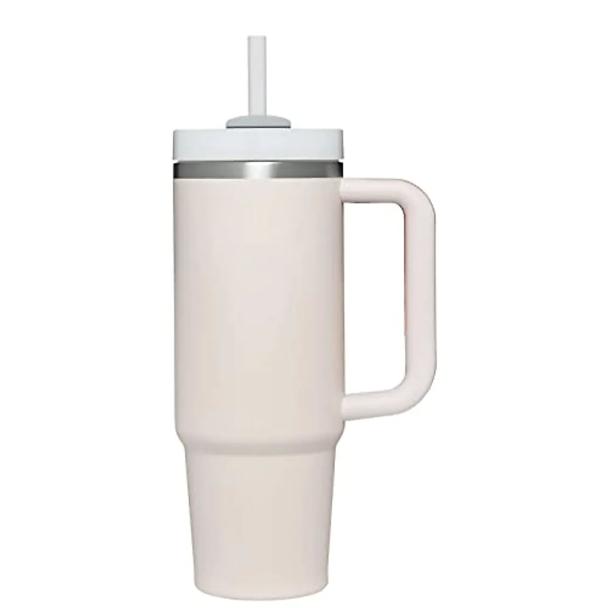 ANNA QUEEN 40 oz Tumbler With Handle and Straw,Stainless Steel Vacuum Insulated Tumbler Travel Mug Water Bottle Cup for Water Iced Tea Coffee Smoothie Car, Beverages Idea(Hot Pink)