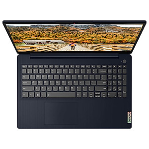 Lenovo IdeaPad 3 15.6" Touchscreen IPS FHD Abyss Blue Laptop (Intel i5-1235U, 24GB RAM, 2TB PCIe SSD, Intel Iris Xe, Backlit KYB, FP, WiFi 6, BT 5.2, Webcam, Win 11 Home) w/Dockztorm Hub