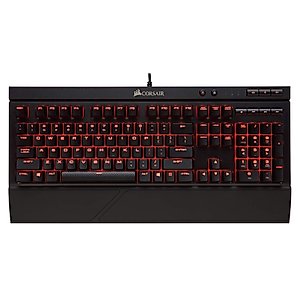 CORSAIR K68 Mechanical Gaming Keyboard Cherry MX Red (Renewed)