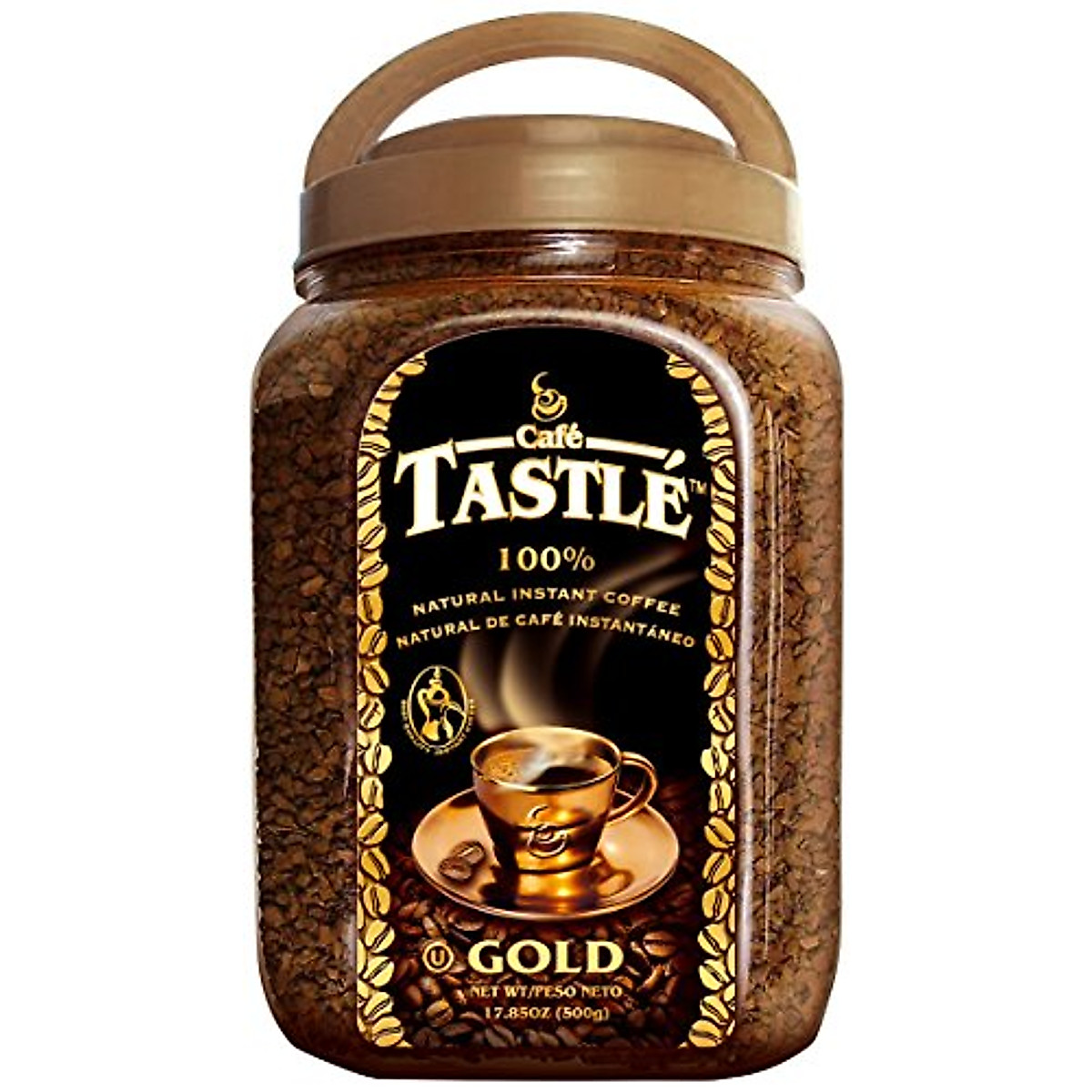 Cafe Tastle Gold Freeze Dried Instant Coffee, 17.85 Ounce (COMINHKG059965)