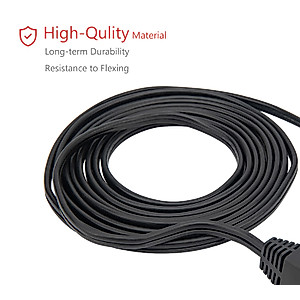 12V/24V DC Power Cord Cigarette Lighter Plug Car Refrigerator DC Power Cable Compatible with Alpicool/Dometic/ARB/Ausranvik/ICECO Portable Car Refrigerator Fridge