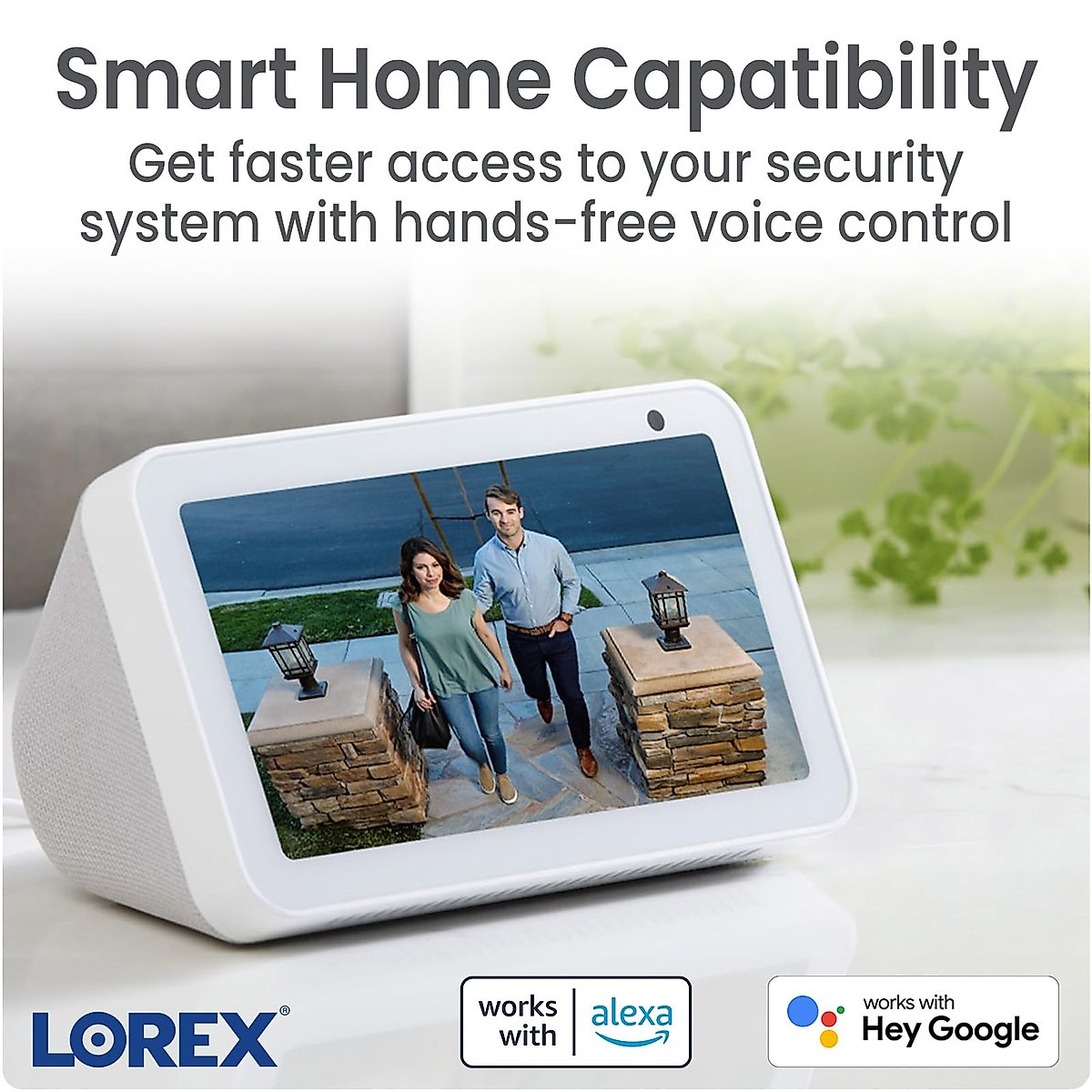 Lorex Fusion 4K Security Camera System w/ 3TB NVR - 8 Channel PoE Wired Home Security System w/ 4 Metal Cameras - Smart Motion Detection, Warning Alarm, 2-Way Audio, Color Night Vision, Weatherproof