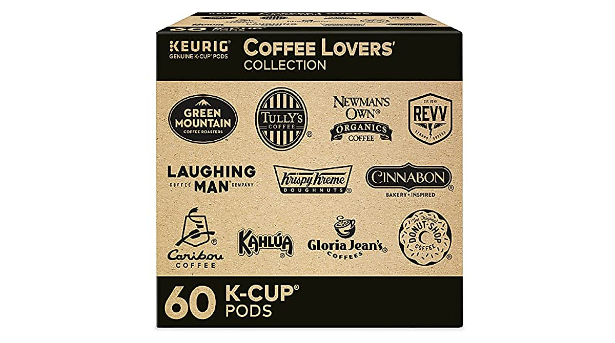 Keurig K-Cup Coffee Lovers Variety Pack - 60 Count Sampler