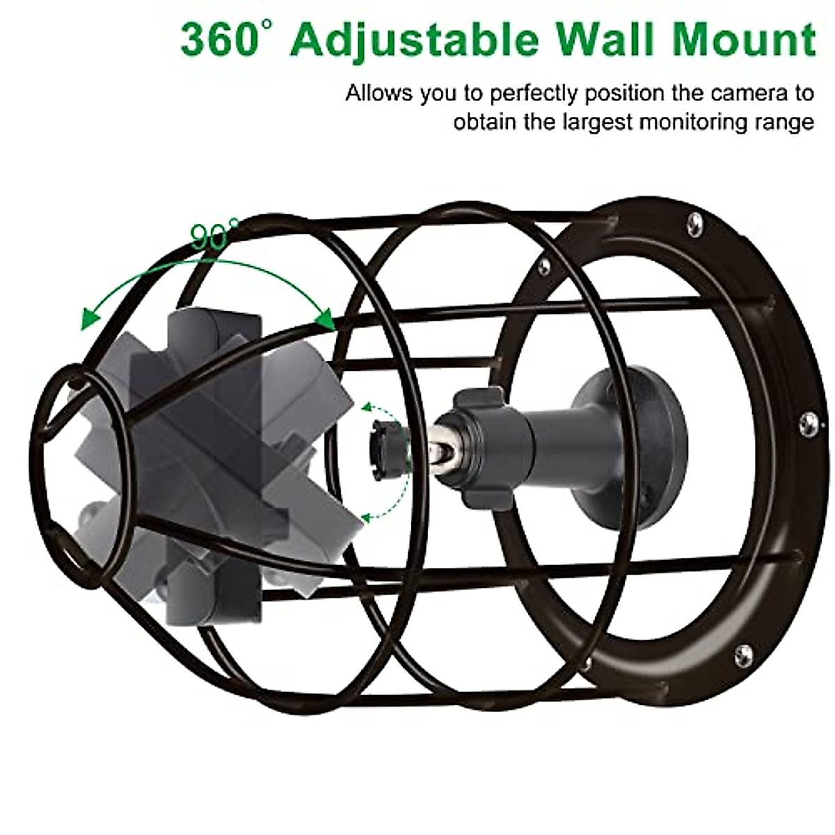 UYODM Anti-Theft Camera Mount Cage, Compatible with Blink Outdoor,Blink Mini,Blink Indoor Camera