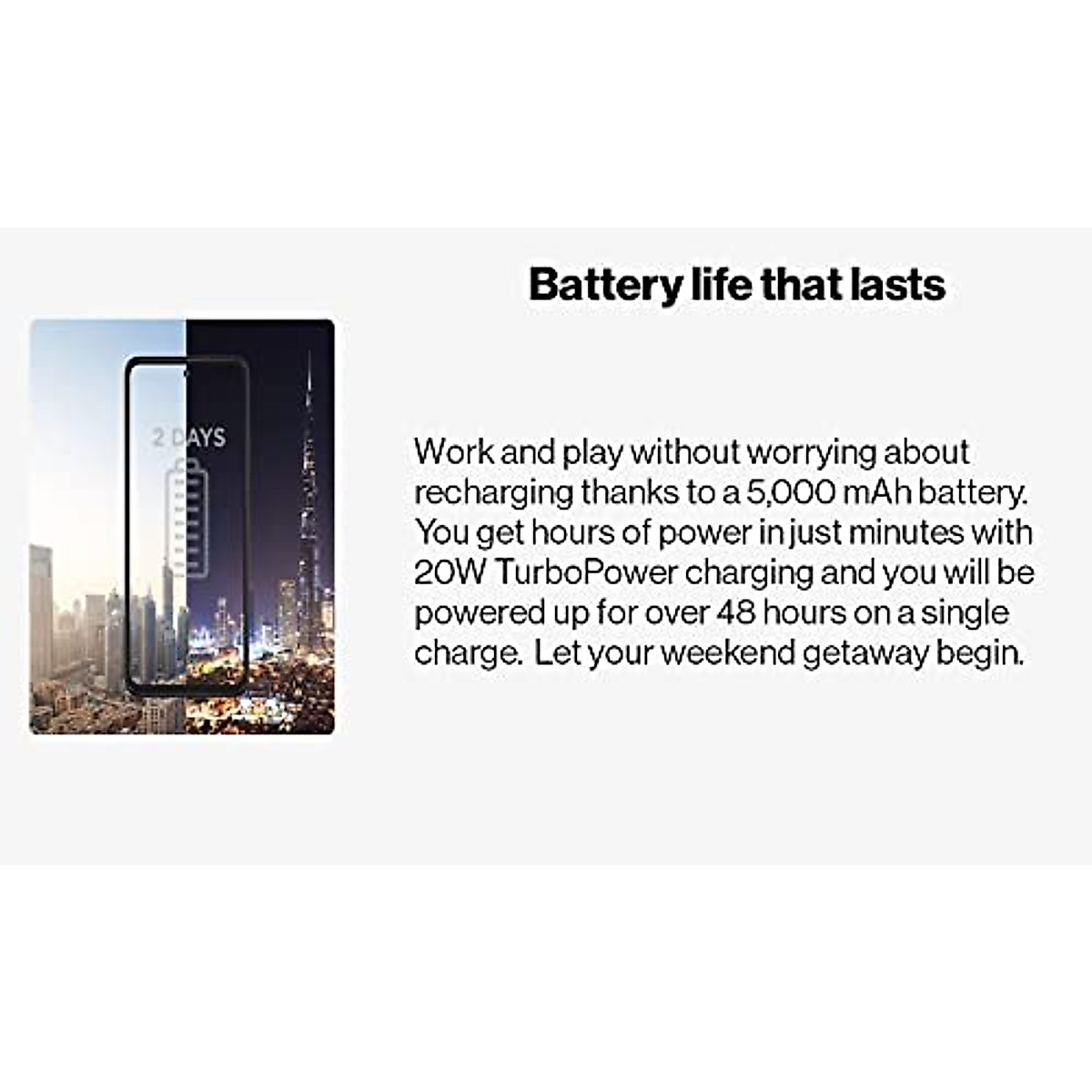 MOTOROLA Moto ONE 5G UW ACE 64GB Volcanic Grey-(Verizon)