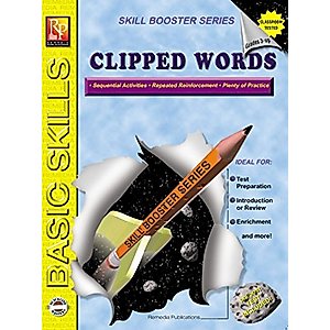 Remedia Publications - Skill Booster Series: Clipped Words