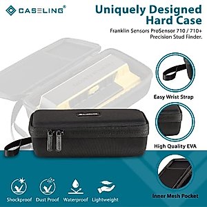 Hard CASE fits Franklin ProSensor 710/710+ Sensors Precision Stud Finder. by Caseling