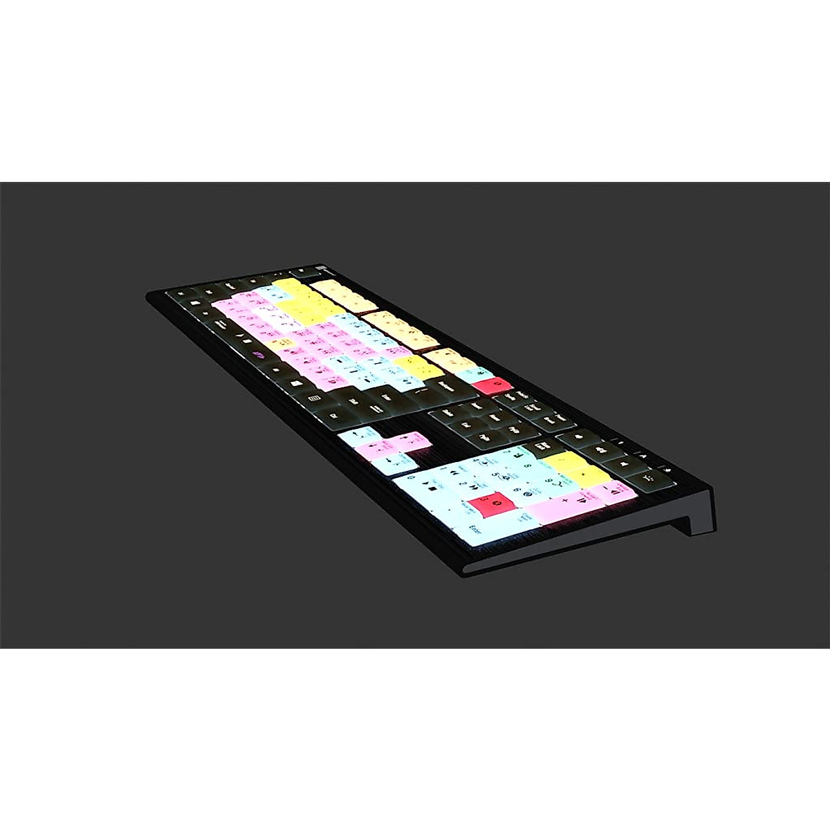 LogicKeyboard compatible with Avid Pro Tools 2018 PC Backlit Astra - LKBU-PT-APBH