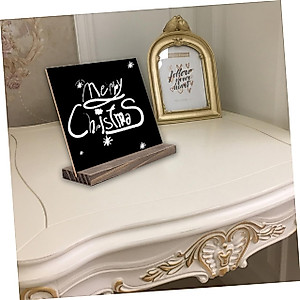 3 Pcs Wedding Signs Mini Chalkboard Mini Wooden Blackboard Table Centerpieces Mini Wooden Chalkboard Small Store Blackboard Small Wood Blackboard Table Blackboard The Sign Bamboo