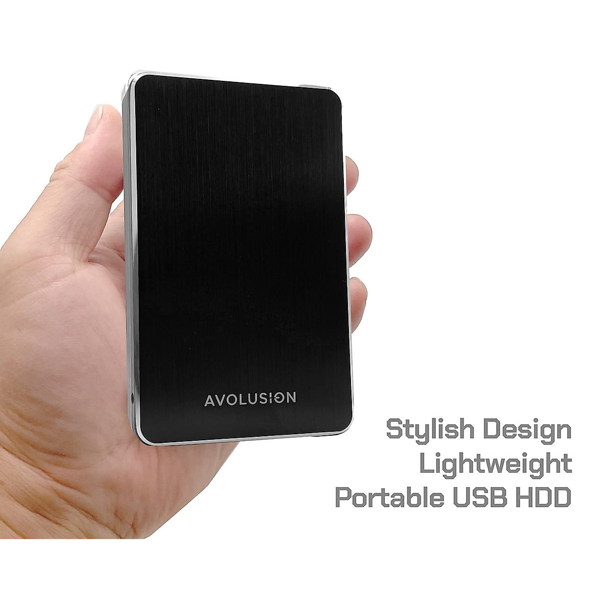 Avoluxion 1TB USB 3.0 Portable External Hard Drive (for PS4 Game Console, Pre-Formatted) - 2 Year Warranty