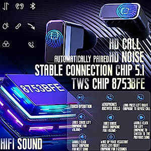 Smart Watch with Earbuds [GPS 45mm] 1.96" Full Touch Retina Display, Military Grade IP67 Waterproof Watch with Answer Calls and Send Messages…