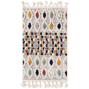 Rugs.com Cherokee Collection Rug – 2' x 3' Multi High Rug Perfect for Entryways, Kitchens, Breakfast Nooks, Accent Pieces