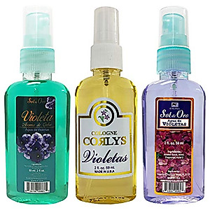 Corlys Baby Cologne Violets Spray 2oz Pack of 3