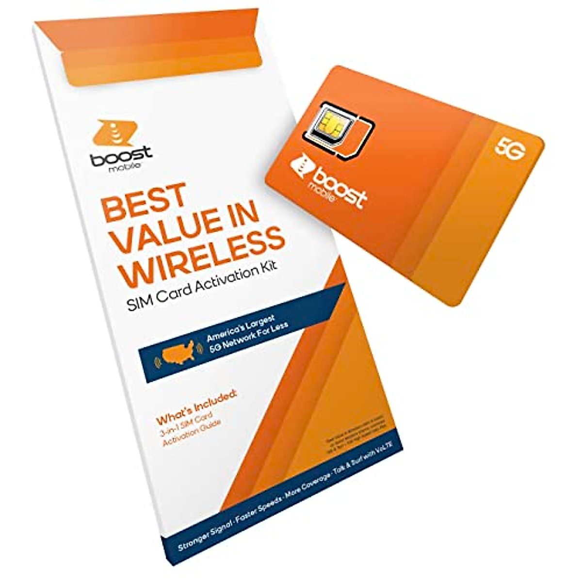 Boost Mobile - Bring Your Own Phone - 3-in-1 SIM Card Activation Kit
