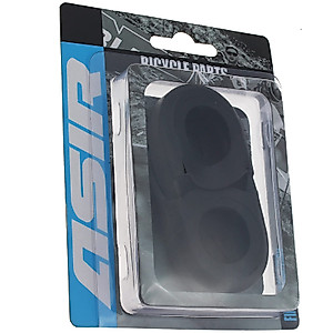 LWITDOG Bike Crank Boot Protectors MTB Arm Protectors for Bicycle Cranks Anti-Friction Rubber for Mountain,Road Bike-1 Pairs (Black)