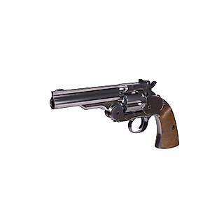 Barra Schofield 5" CO2 BB Revolver Replica (Nickel)