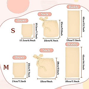 3PCS Baby Newborn Photo Props Wraps & Photography Blanket Set,DIY Newborn Stretch Wrapping Sack Buddy Diaper Cover Infant Photo Blanket Swaddle Photography Props Wraps for Baby Girl Boy