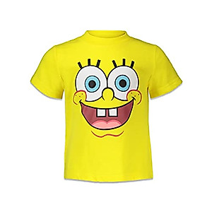 Nickelodeon Spongebob Squarepants Toddler Boys 3 Pack Short Sleeve T-Shirts 3T