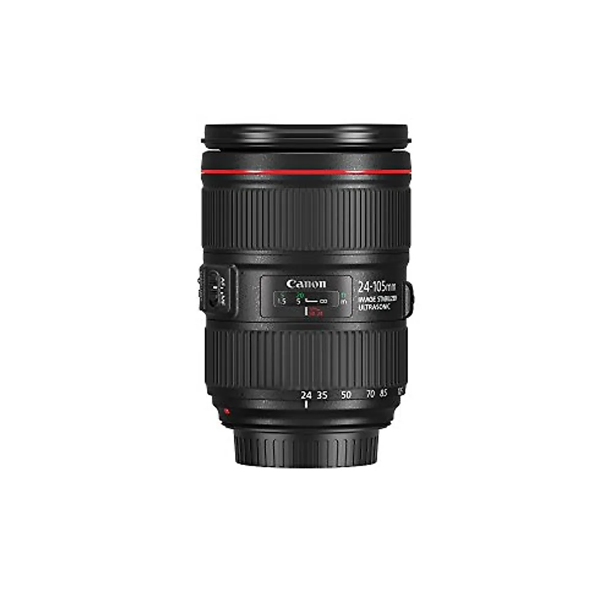 Canon EF 24–105mm f/4L is II USM Lens, Black - 1380C002
