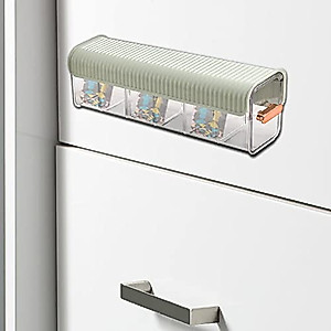 MOTHAF Multi-Functional Storage Box, 6 Cell Wall Mounted Transparent Storage Box, Underwear Socks Panties Drawer, Cabinet Storage Organizer, Hanging Storage Organizer