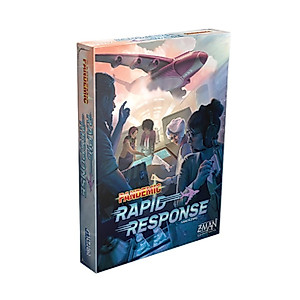 Z-Man Games Pandemic Rapid Response Board Game | Family Board Game | Board Game for Adults and Family | Cooperative Board Game | Ages 8+ | 2 to 4 players | Average Playtime 20 minutes | Made by