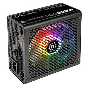 Thermaltake Toughpower GX1 RGB 500W Gold SLI/ CrossFire Ready Continuous Power RGB LED ATX12V v2.4 / EPS v2.92 80 PLUS Gold Certified 5 Year Warranty Non Modular Power Supply PS-TPD-0500NHFAGU-1