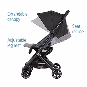 Maxi-Cosi Lara Lightweight Ultra Compact Stroller, Tetra Graphite