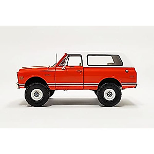 1972 Chevy K5 Blazer, Orange - Acme A1807711-1/18 Scale Diecast Model Car