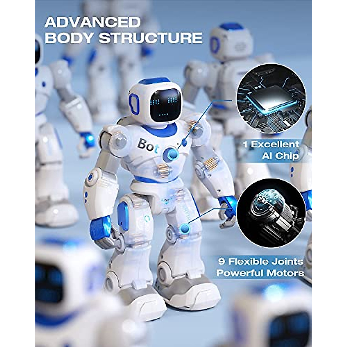 Ruko 1088 Programable Robot and 6088 Robot, Interactive RC Robot for Kids