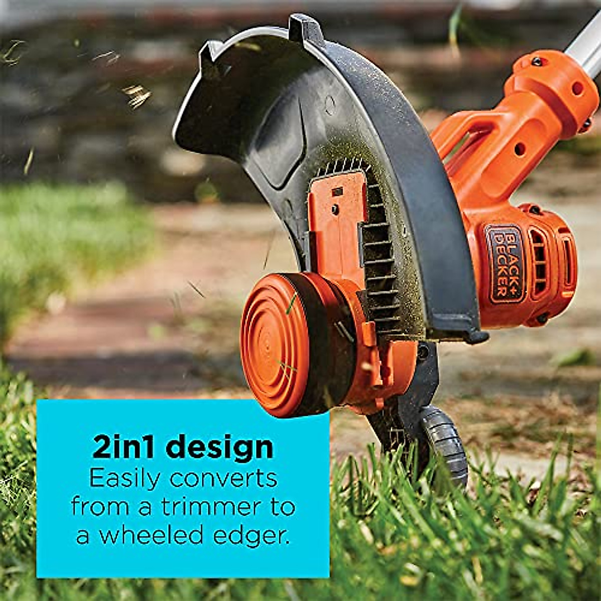 BLACK+DECKER String Trimmer, Electric, 14-Inch (BESTE620FF)