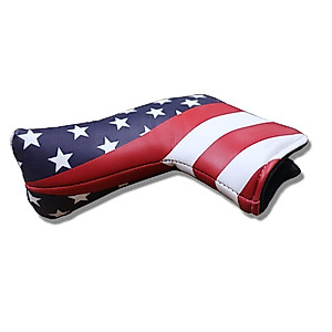 GOLTERS Golf Club Covers Blade Putter Cover Headcover Leather Magnetic Closure for Scotty Cameron Odyssey Taylormade Ping Gift for Men Women Golfer