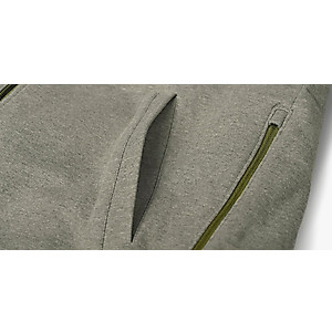 VIKTOS Men's Full Zip Soft Casual Lightweight Navarone Fleece Jacket, Ranger, L