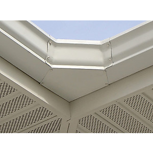 6" Extreme Miter - Aluminum Inside Miter, Gutter Corner, Mitre - "Works only with 6" Gutters" (Aluminum, 6")